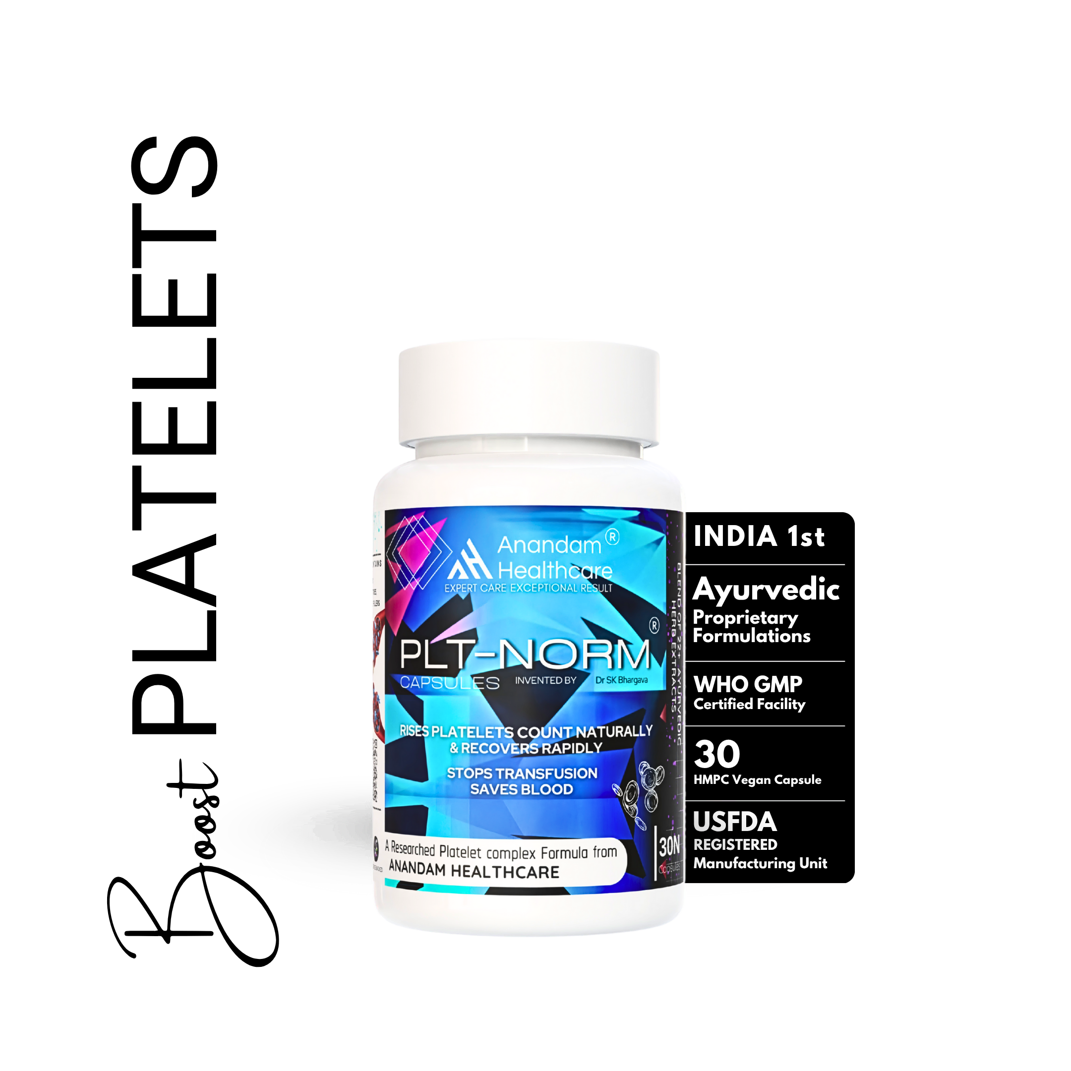PLT NORM® | Promotes Fast Recovery from Dengue & Platelet Booster Supp